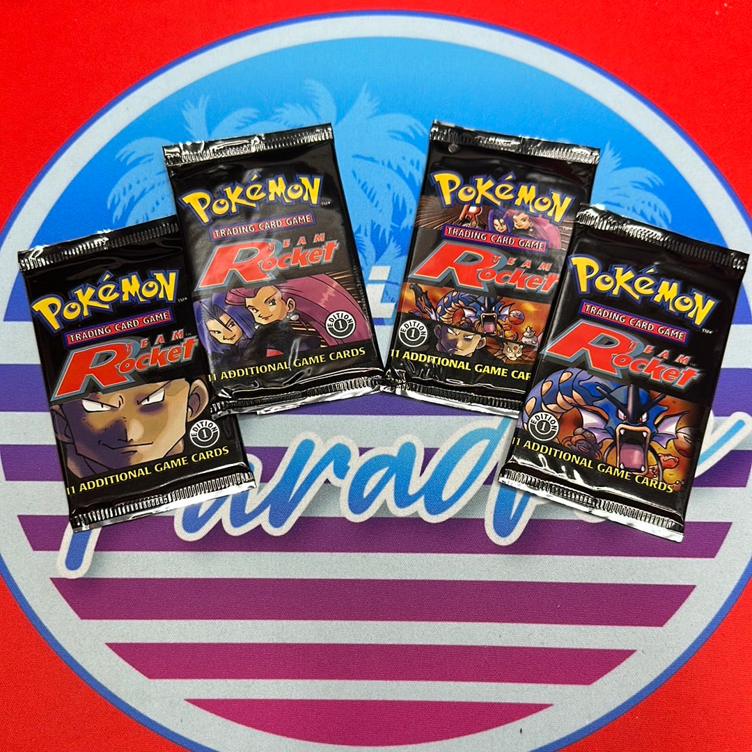 1st Edition Team Rocket Booster Pack – TheCollectorsParadise
